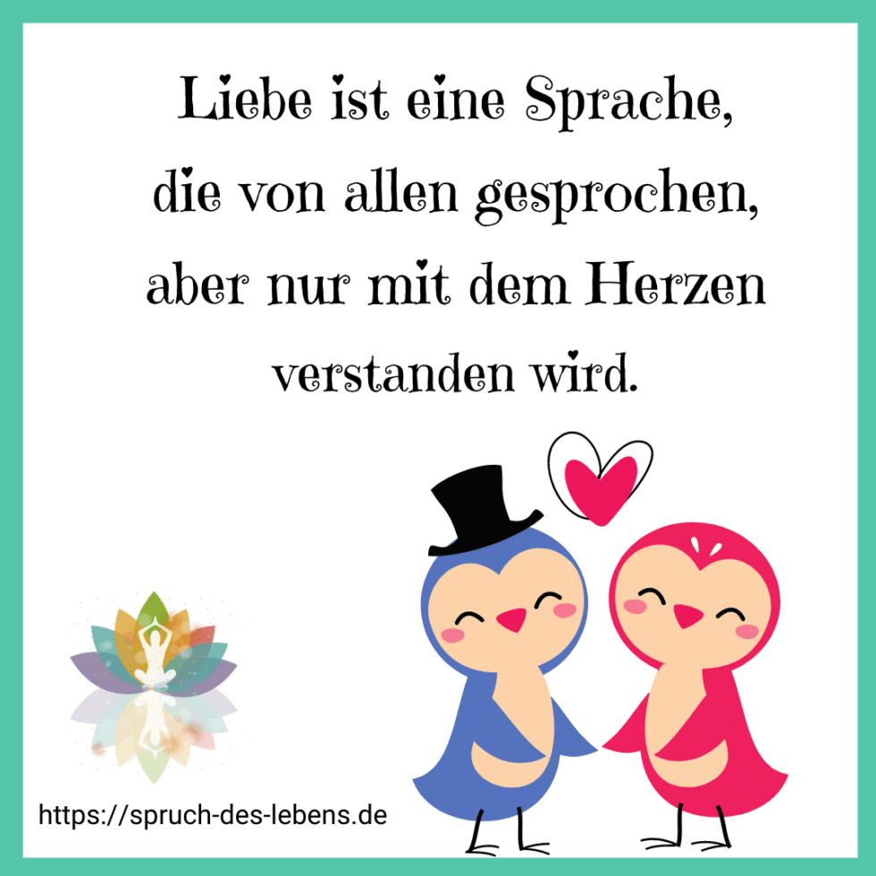 Liebe & Partnerschaft - Spruch des Leben
